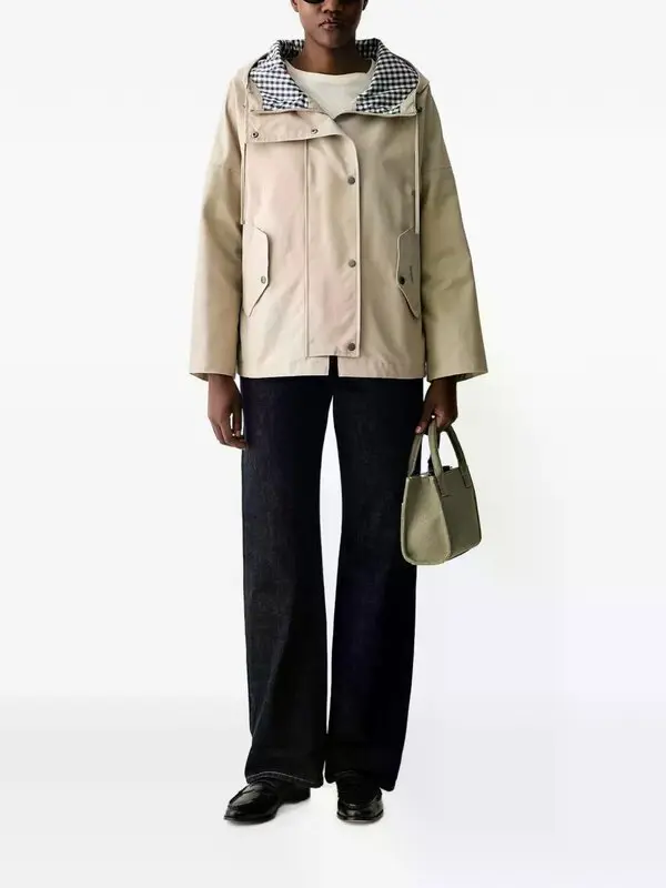 Barbour Kingswood Showerproof Drawstring-hood Jacket - Neutrals