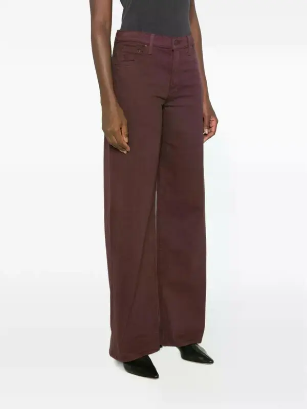 MOTHER Wide-leg Jeans