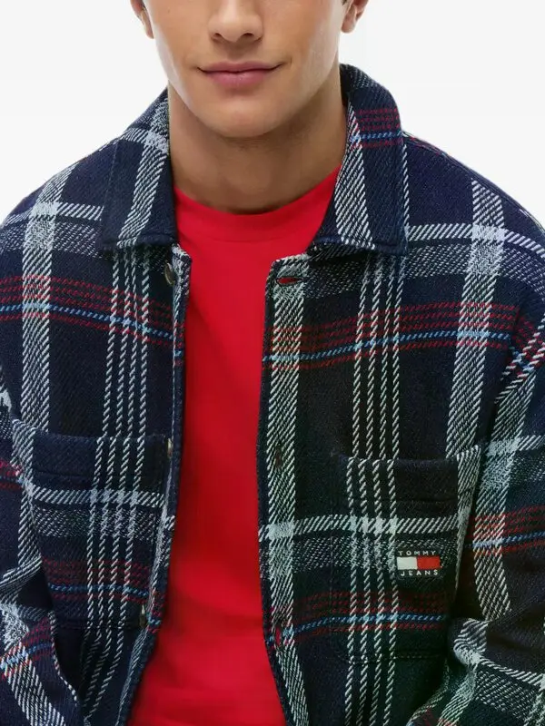 Tommy Hilfiger Check-print Long-sleeve Shirt
