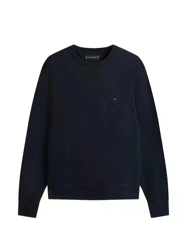 Tommy Hilfiger Logo-patch Crew-neck Sweater