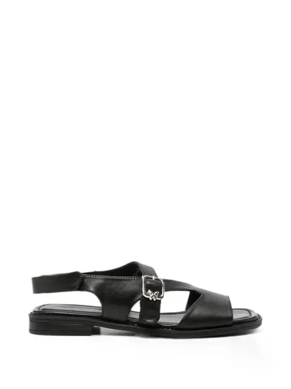 SERGIO MORETTI FIRENZE Buckle-fastening Slingback Sandals