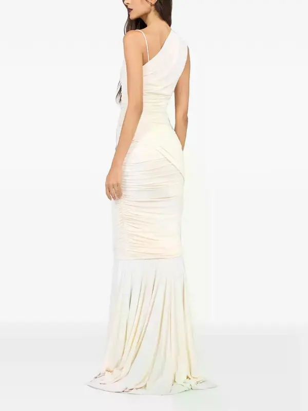 Roberto Cavalli One-shoulder Maxi Dress
