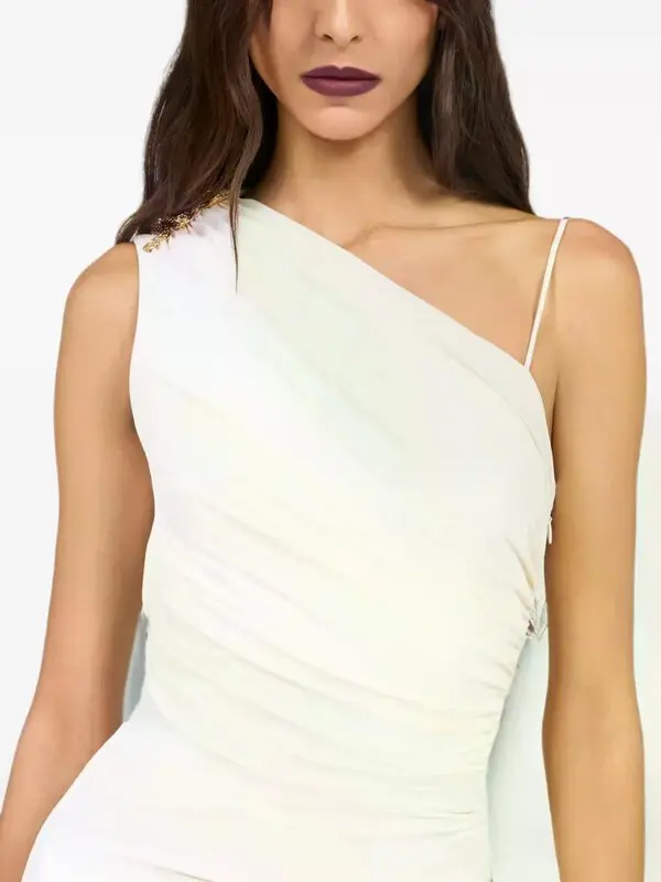 Roberto Cavalli One-shoulder Maxi Dress
