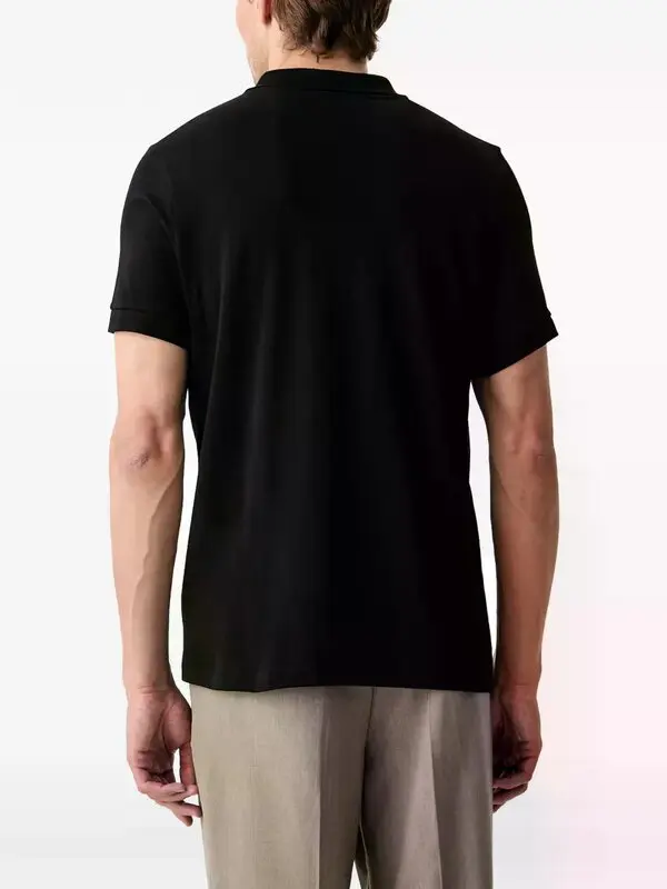 Karl Lagerfeld Logo-print Short-sleeve Polo Shirt