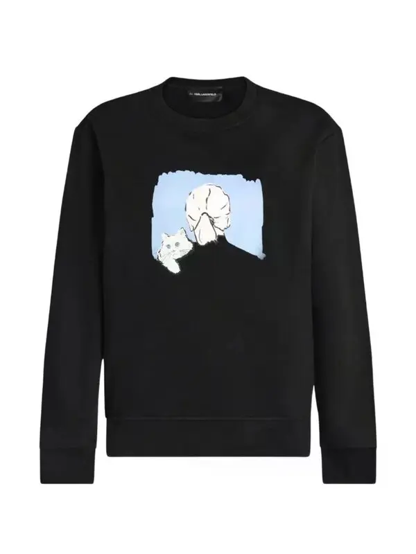 Karl Lagerfeld Graphic-print Sweater