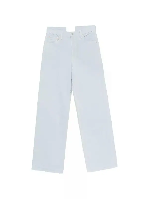 MOTHER Wide-leg Jeans - Blue