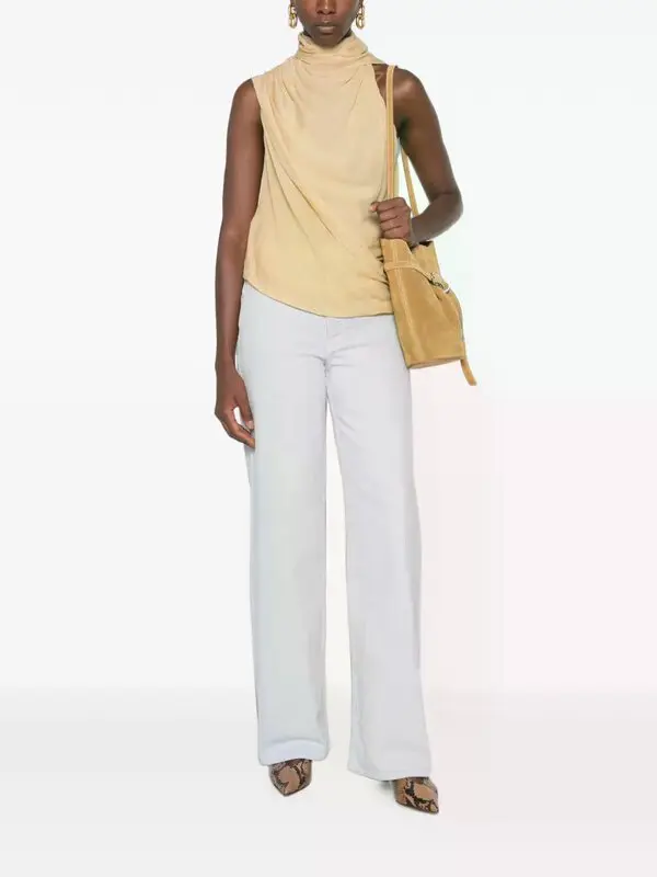 MOTHER Wide-leg Jeans