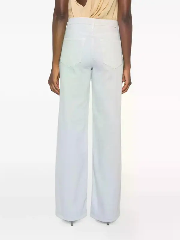 MOTHER Wide-leg Jeans - Blue