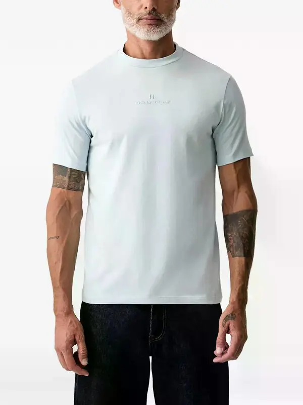 Karl Lagerfeld Logo-embroidered T-shirt