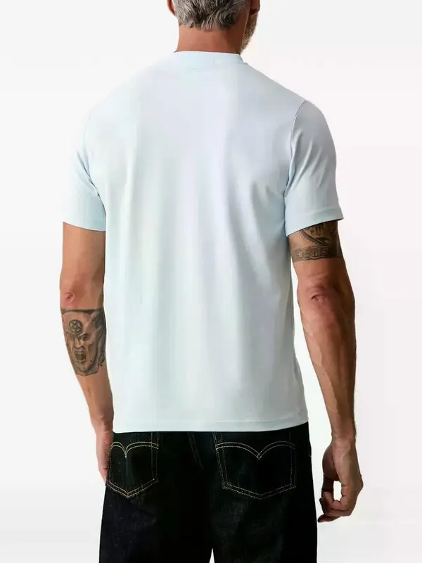 Karl Lagerfeld Logo-embroidered T-shirt