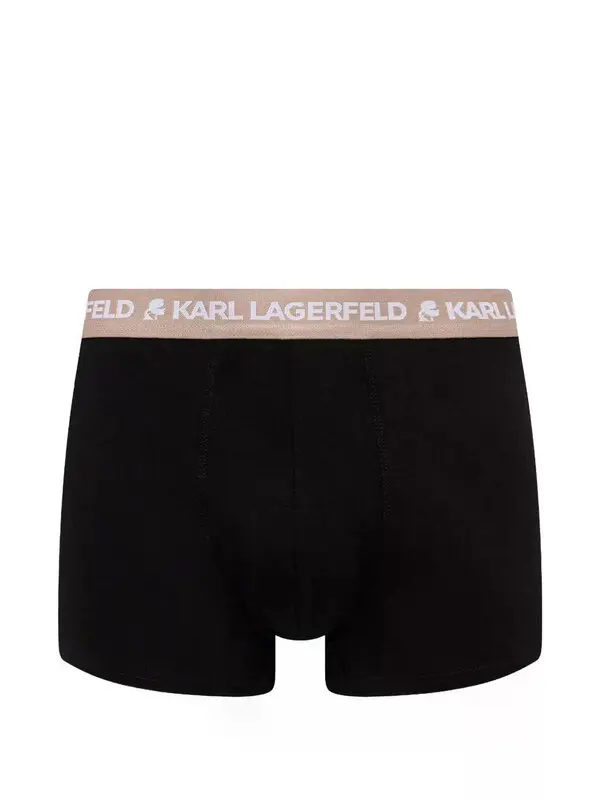 Karl Lagerfeld Logo-waistband Boxers