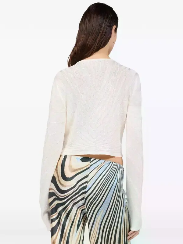 Roberto Cavalli Cropped Cardigan