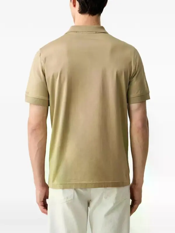 Karl Lagerfeld Monogram-embroidered Polo Shirt