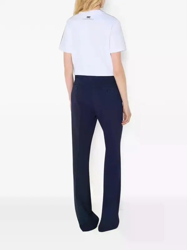 Elisabetta Franchi Jersey T-shirt With Logos