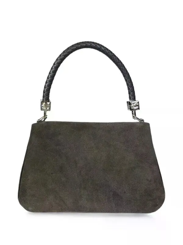 COCCINELLE Tiggy Suede Shoulder Bag - Grey