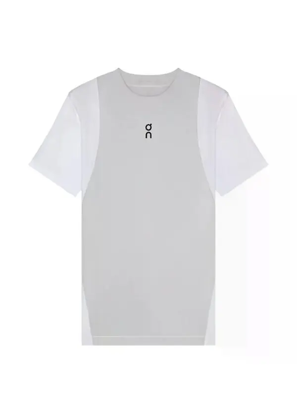 On Train Volt-t Logo-print T-shirt - Grey