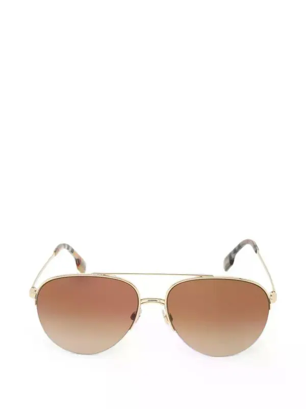 Burberry Aviator Sunglasses - Gold
