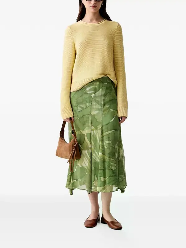 Barbour Fawley Textured Knit Sweater - Yellow