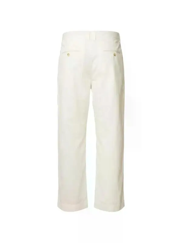 SELECTED Pleated Trousers - White