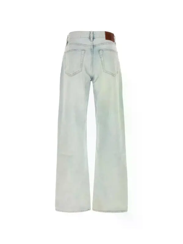 Calvin Klein Logo-patch Straight-leg Jeans
