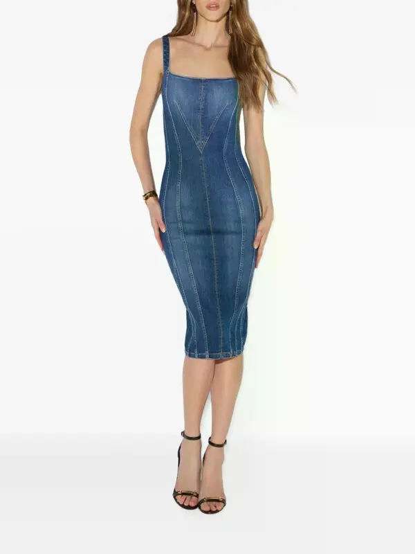 Elisabetta Franchi Denim Dress