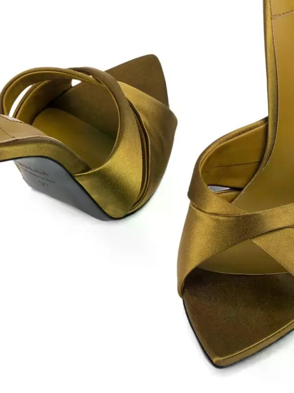 LE SILLA Shirley Crossover Strap Stiletto Sandals