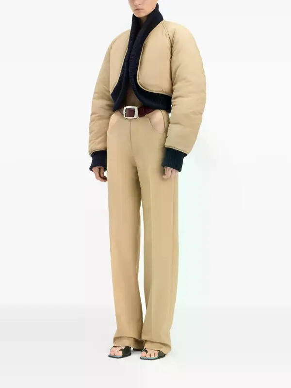 JEAN PAUL GAULTIER Ribbed Bomber Jacket