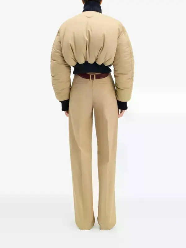 JEAN PAUL GAULTIER Ribbed Bomber Jacket