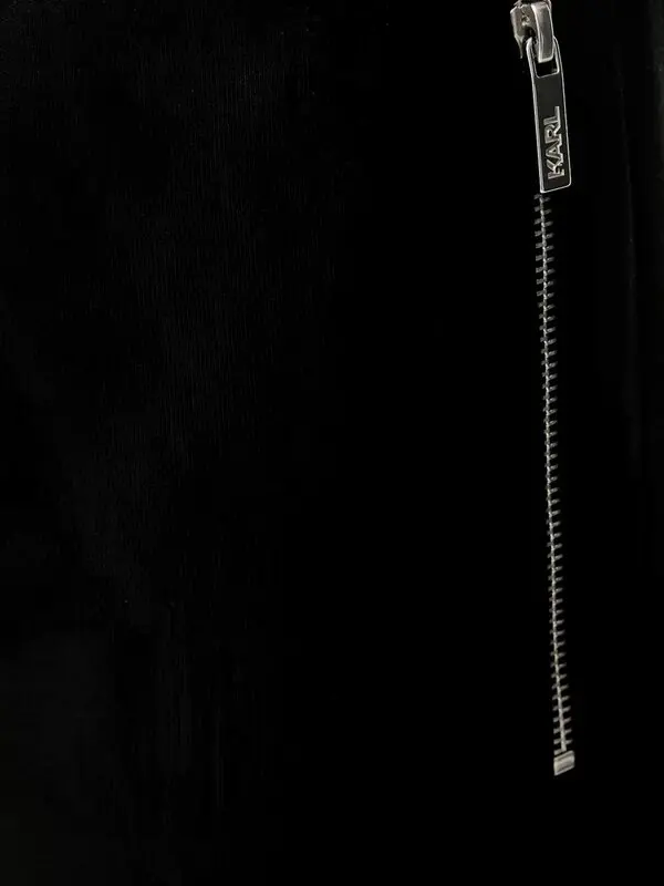 Karl Lagerfeld Drawstring Zipped-pocket Track Pants