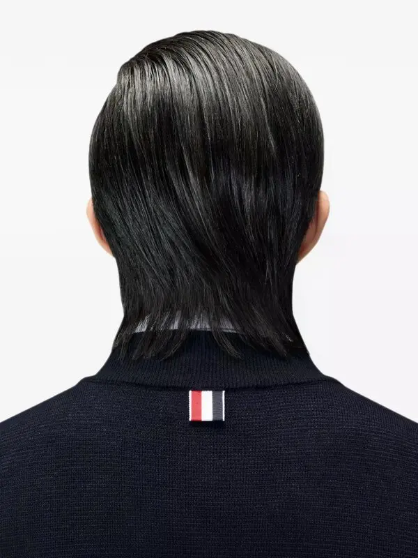 Thom Browne Milano-stitch 4-bar Bomber Jacket