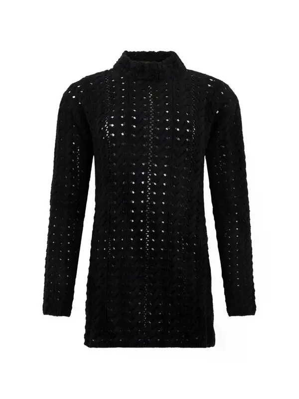 MOORER Cable-knit Sweater