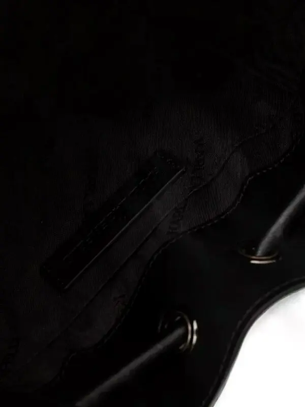 Karl Lagerfeld Logo-plaque Drawstring Bucket Bag