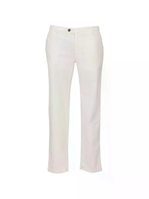 Isaia Straight-leg Trousers - White