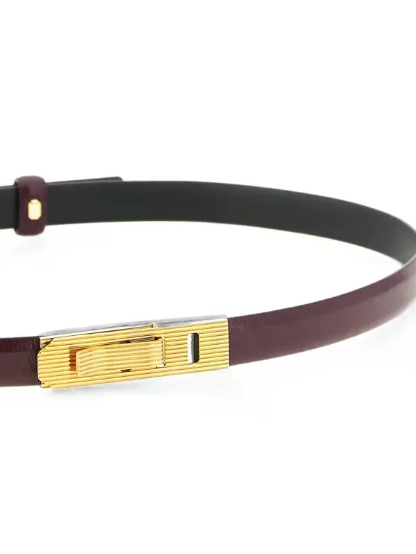 Alberta Ferretti Leather Belt