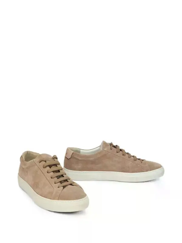 MOORER Suede Leather Sneakers