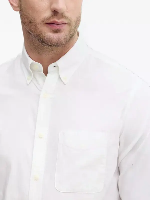 BENETTON Button-down Chest-pocket Shirt