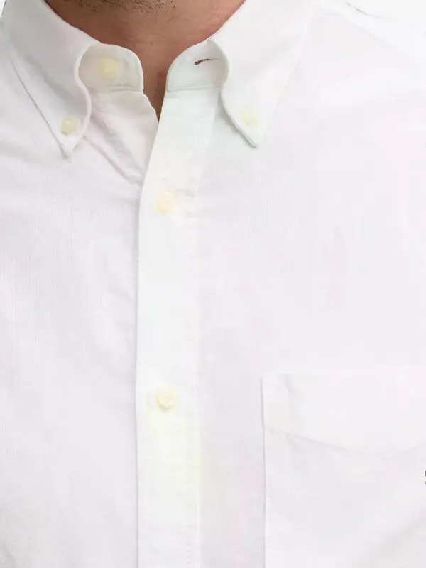 BENETTON Button-down Chest-pocket Shirt