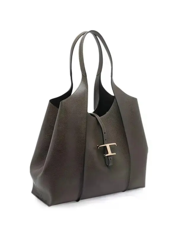TOD'S T-timeless Leather Tote Bag - Green
