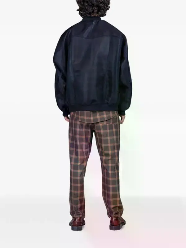 Henrik Vibskov Abstract Frog Sheer Mock Neck Sweatshirt