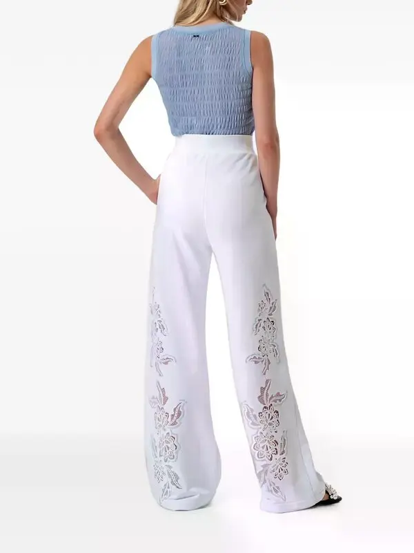 FRACOMINA Embroidered Flared Trousers