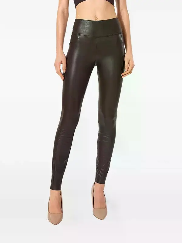 Wolford Edie Faux-leather Leggings