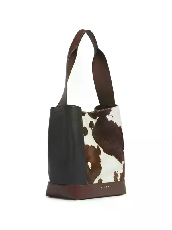 Marni Cow-print Shoulder Bag
