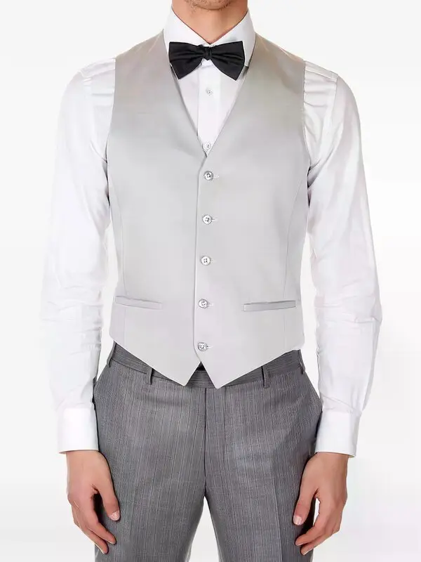 Corneliani Martingale Waistcoat - Grey