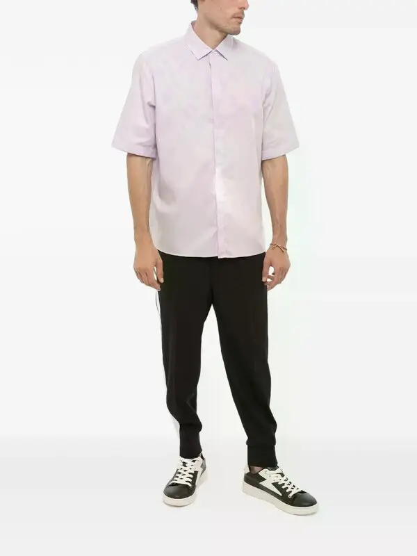 Neil Barrett Fairisle Thunderbolt Short-sleeve T-shirt