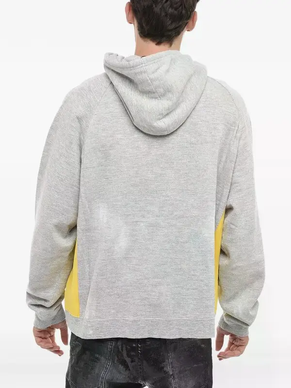 Dsquared2 Logo Embroidered Distressed Hoodie