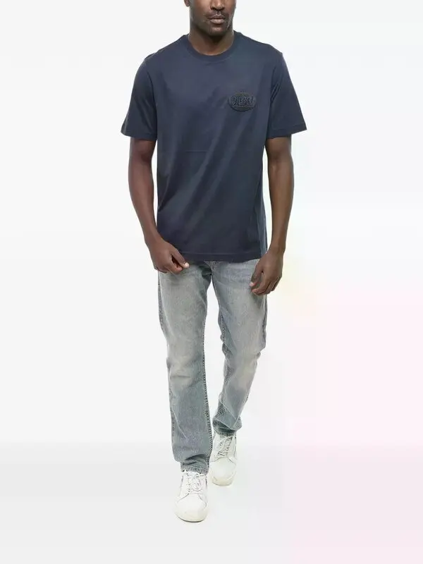 DIESEL® Logo-embroidered T-shirt