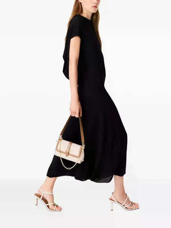 Maje Cowl-back Maxi Dress
