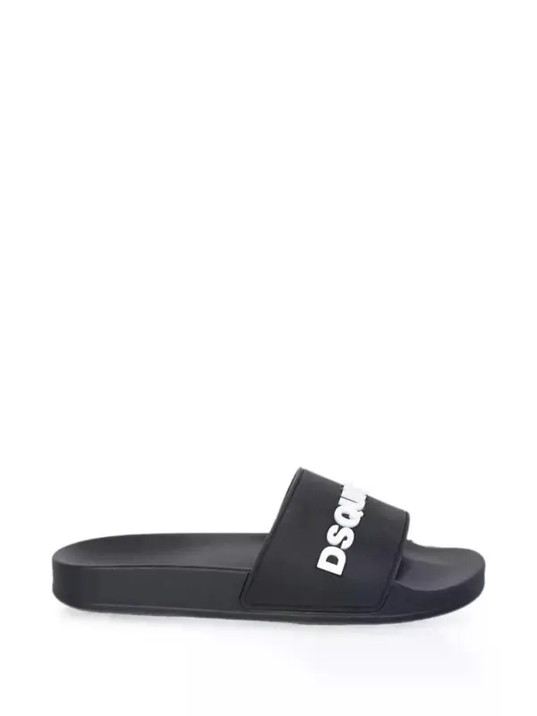Dsquared2 Logo-patch Slides - Black
