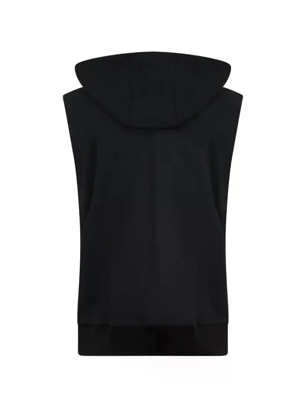 MOORER Sleeveless Hooded Waistcoat
