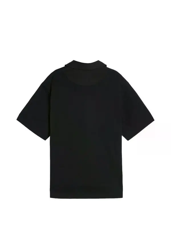 Simone Rocha Lace-up Rugby Polo Shirt